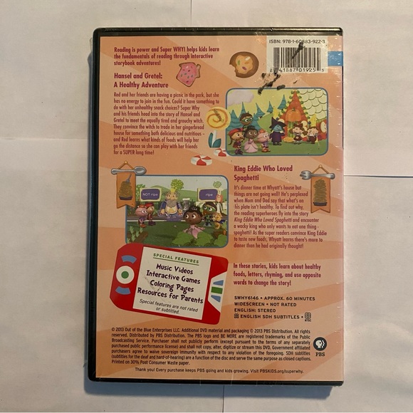 PBS | Media | Pbs Kids Super Why Hansel Gretel A Healthy Adventure Dvd ...